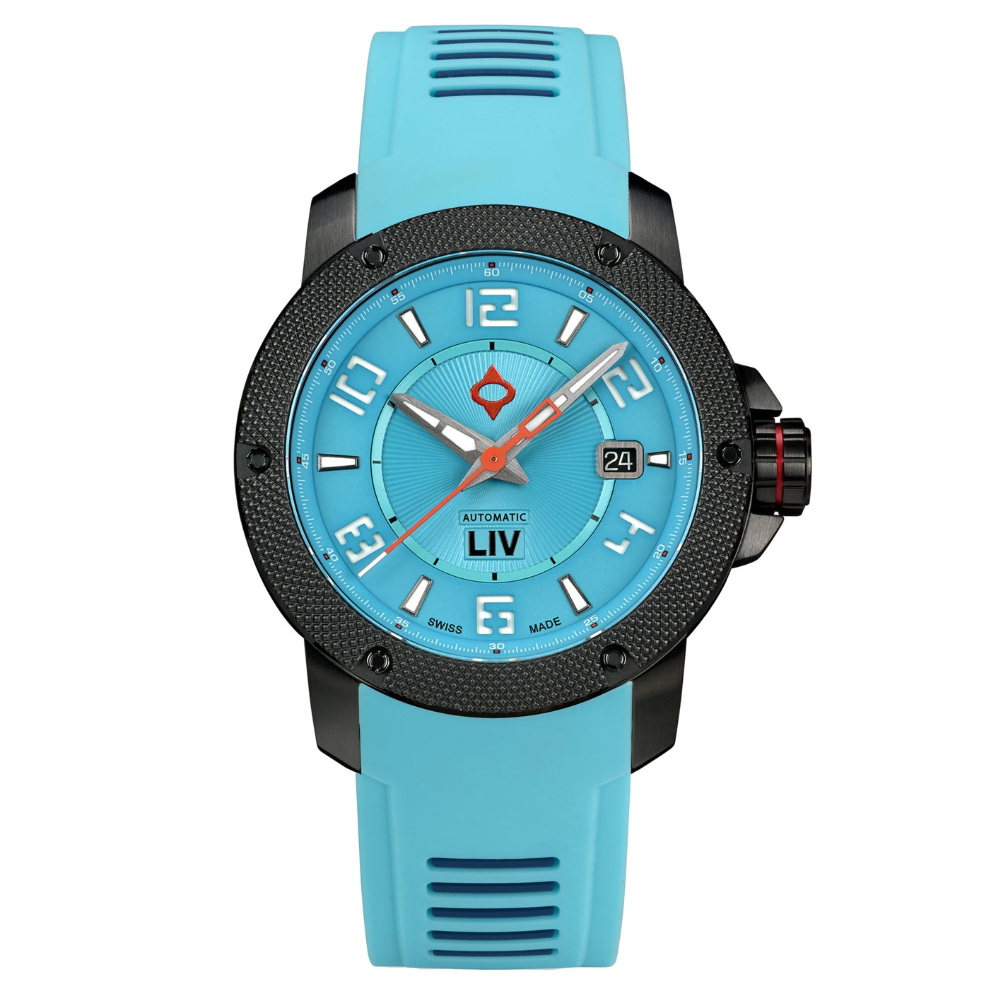 Shop T.J. Blue LIV GX1-A Automatic – LIV Swiss Watches