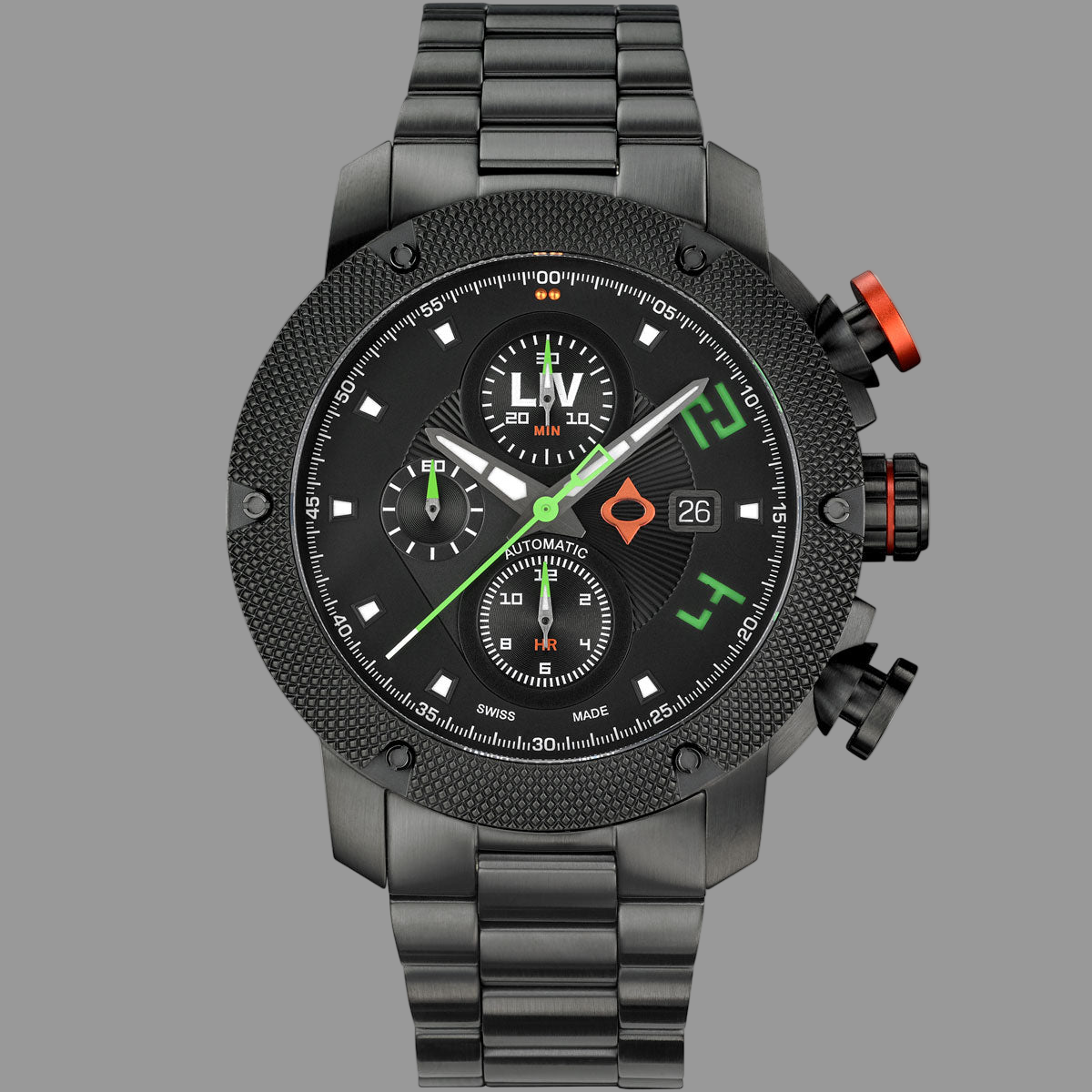 GX-AC Envy Green Sample – LIV Swiss Watches