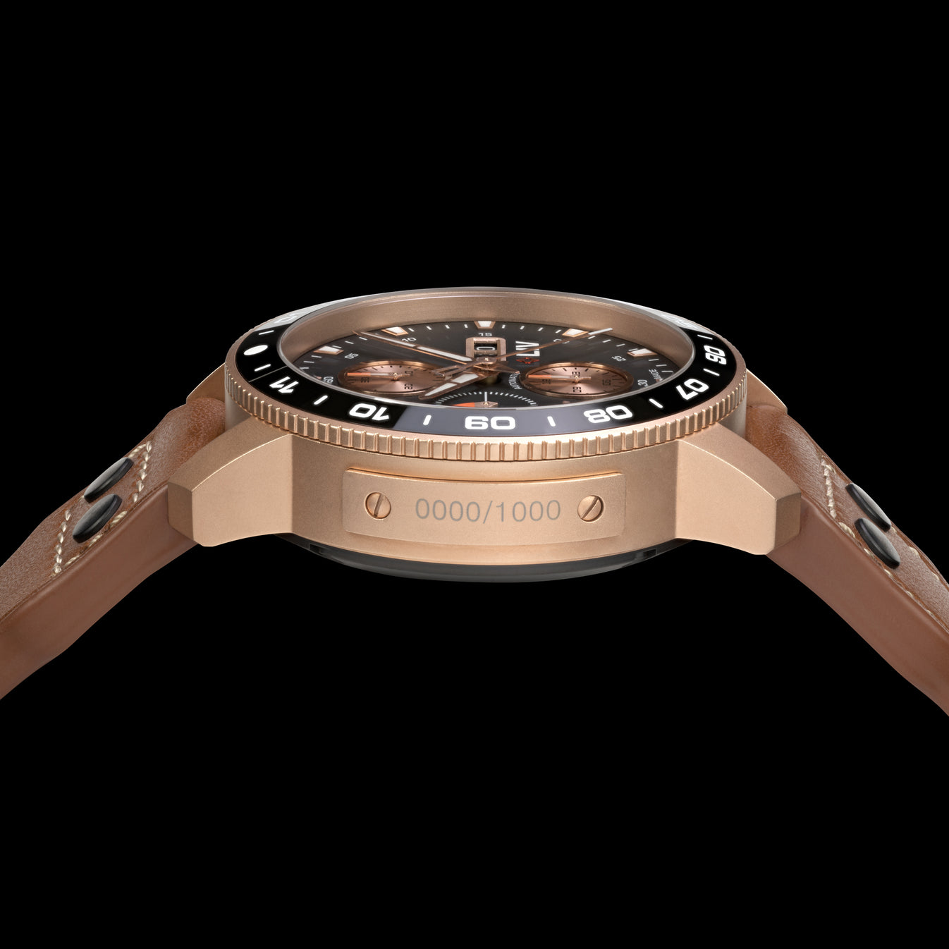 Twilight Tear P-51 Titanium Rose LIV Swiss Made Automatic Chrono – LIV ...