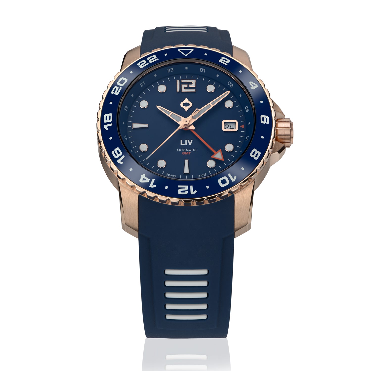 Trekker GMT Auto – LIV Swiss Watches