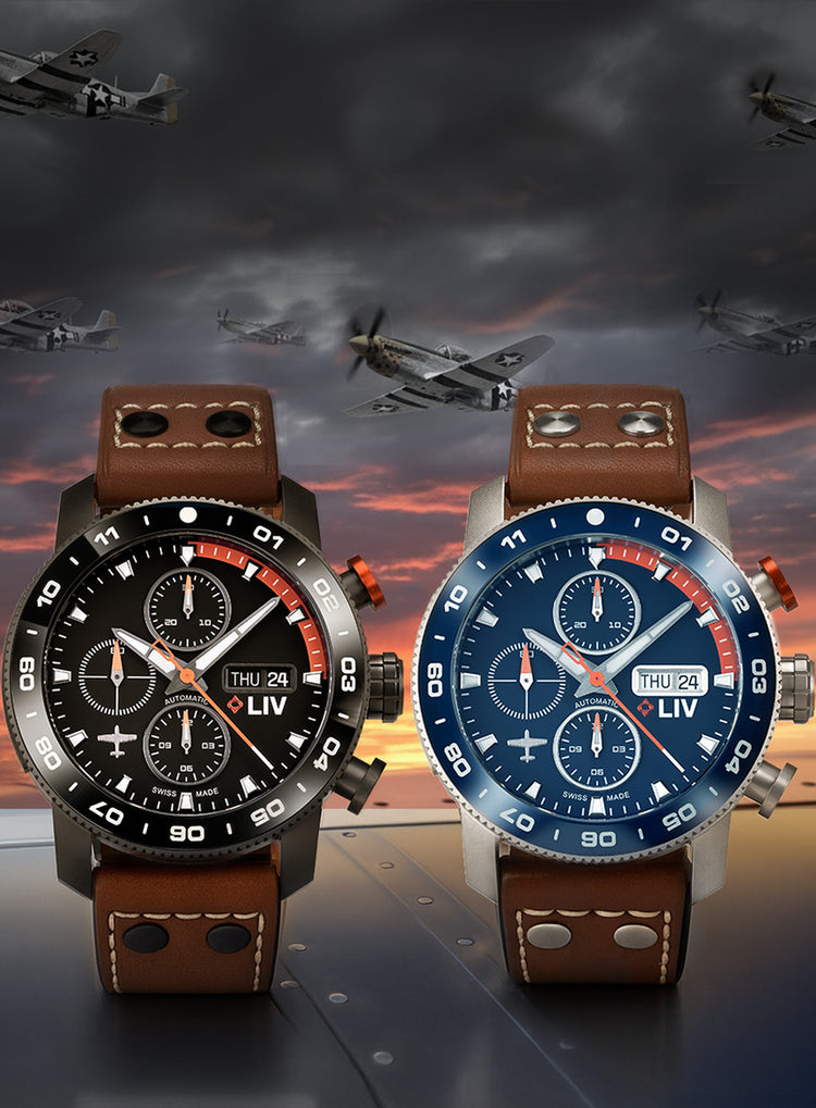 P-51 Big Pilot – LIV Swiss Watches