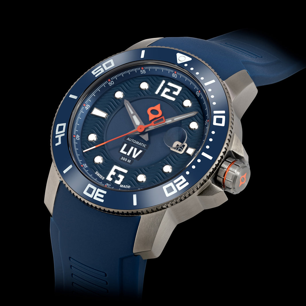 Swiss Made Diver Watches | Men's Ceramic Automatic | LIV Watches – LIV ...