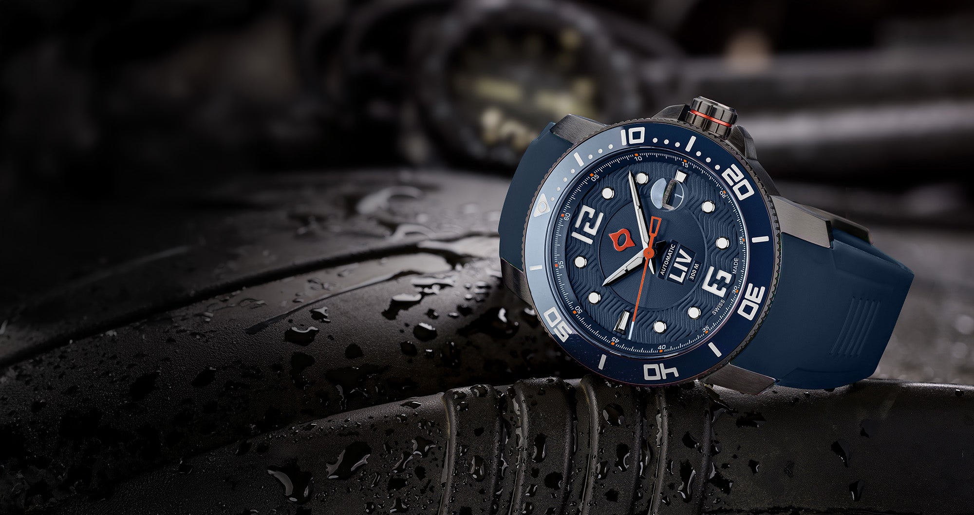 Swiss Made Diver Watches | Men's Ceramic Automatic | LIV Watches – LIV ...