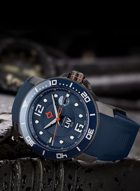 Swiss Made Diver Watches | Men's Ceramic Automatic | LIV Watches – LIV ...