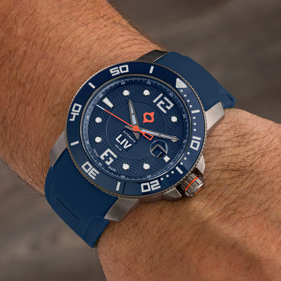 Swiss Made Diver Watches | Men's Ceramic Automatic | LIV Watches – LIV ...