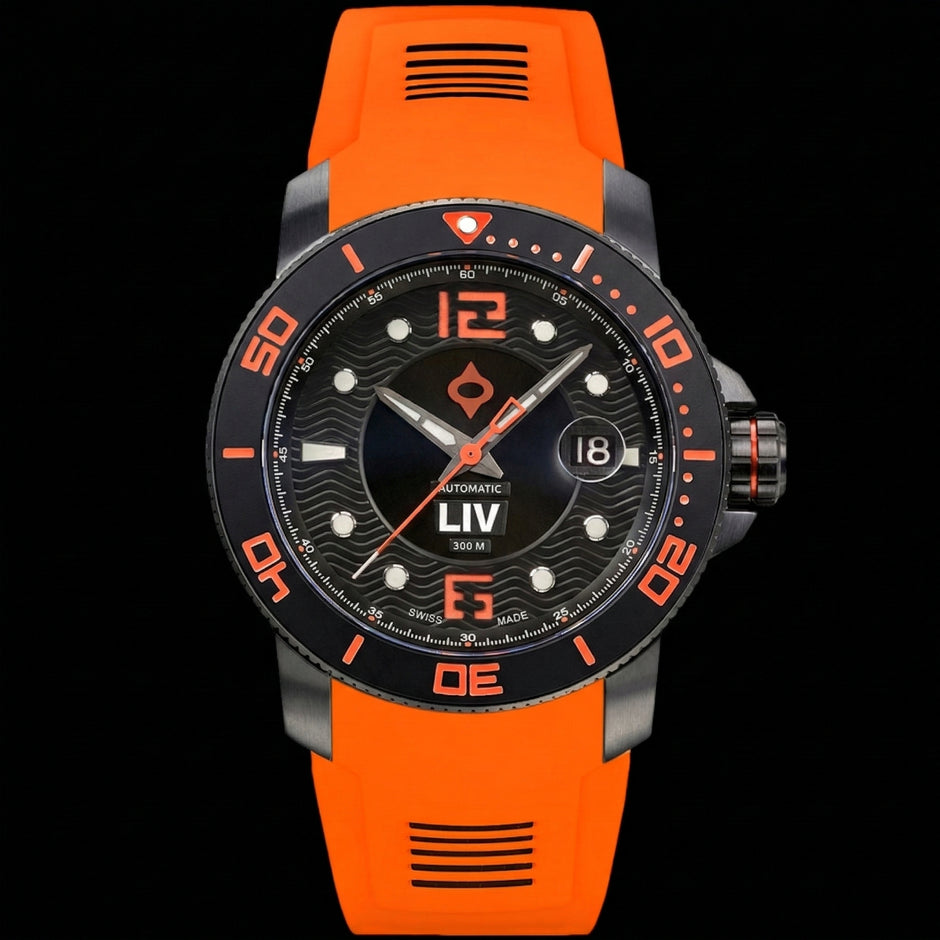 Swiss Made Diver Watches | Men's Ceramic Automatic | LIV Watches – LIV ...