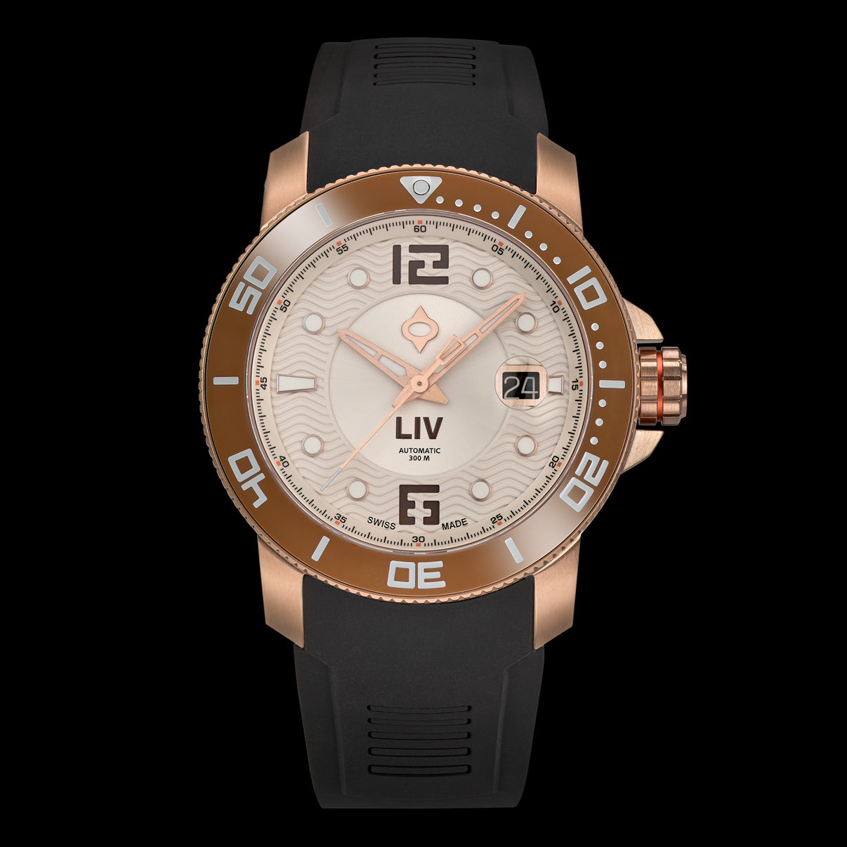 NEW! Bavarian Rose Fusion GX-Diver's 44mm – LIV Swiss Watches