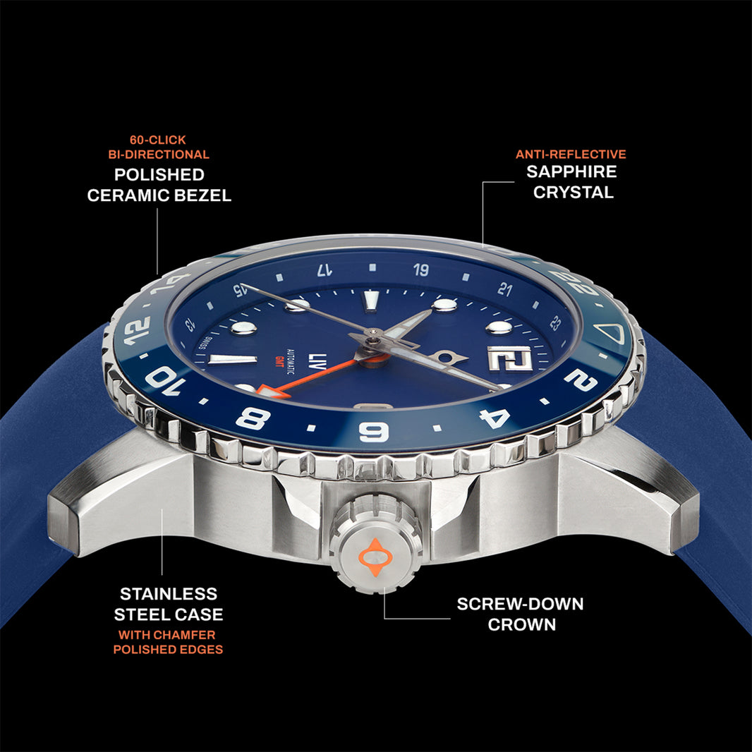 Trekker GMT Auto – LIV Swiss Watches
