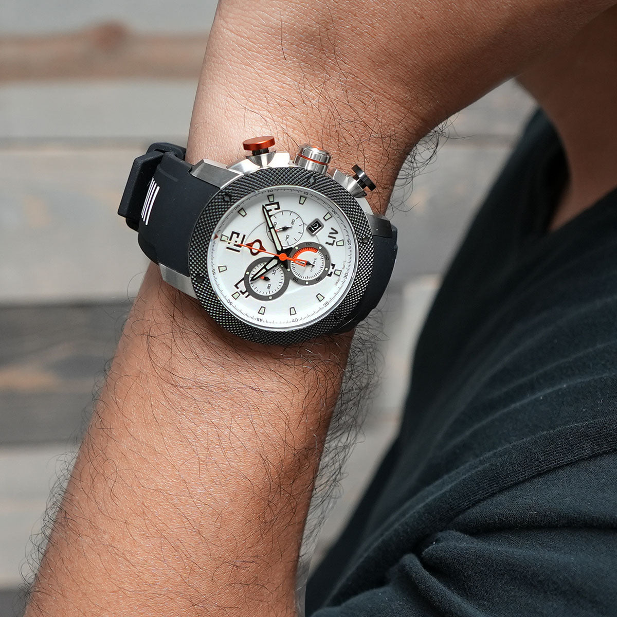 GX1 Dual Lume 1/10th Of a Sec Chrono – LIV Swiss Watches