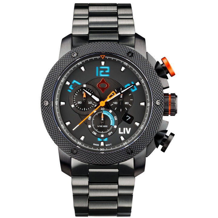 Shop Swiss-Made GX1 Quartz Chronograph – LIV Swiss Watches