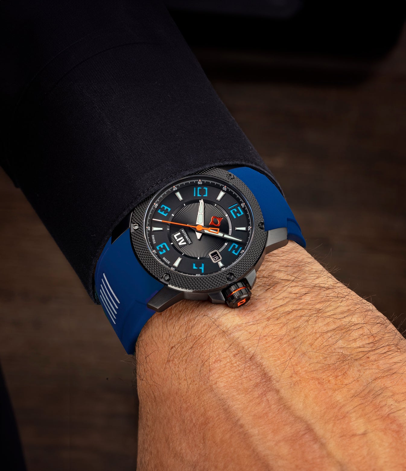 Shop LIV GX1-A Sky Blue – LIV Swiss Watches