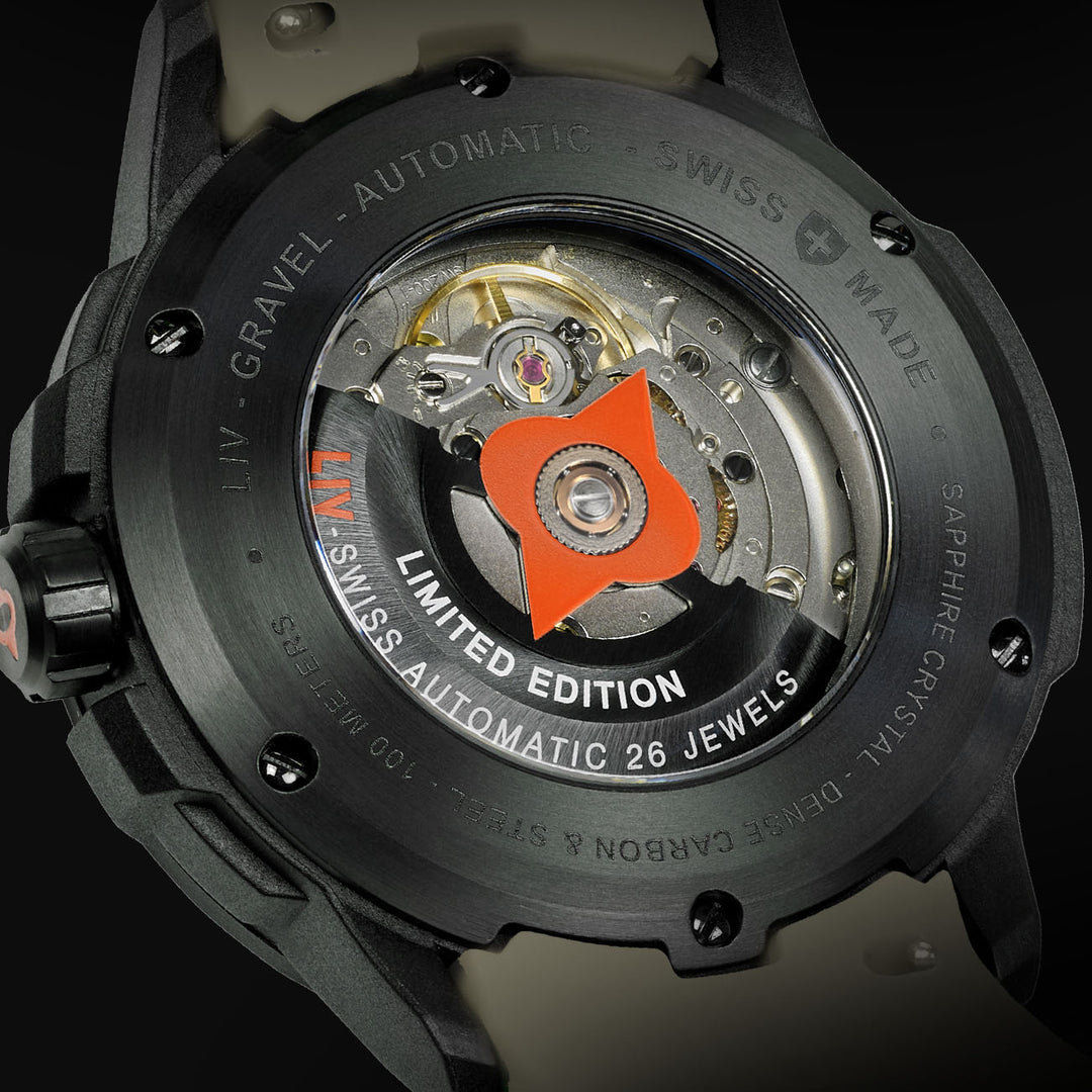 GRAVEL 001 CACTUS GRAY – LIV Swiss Watches