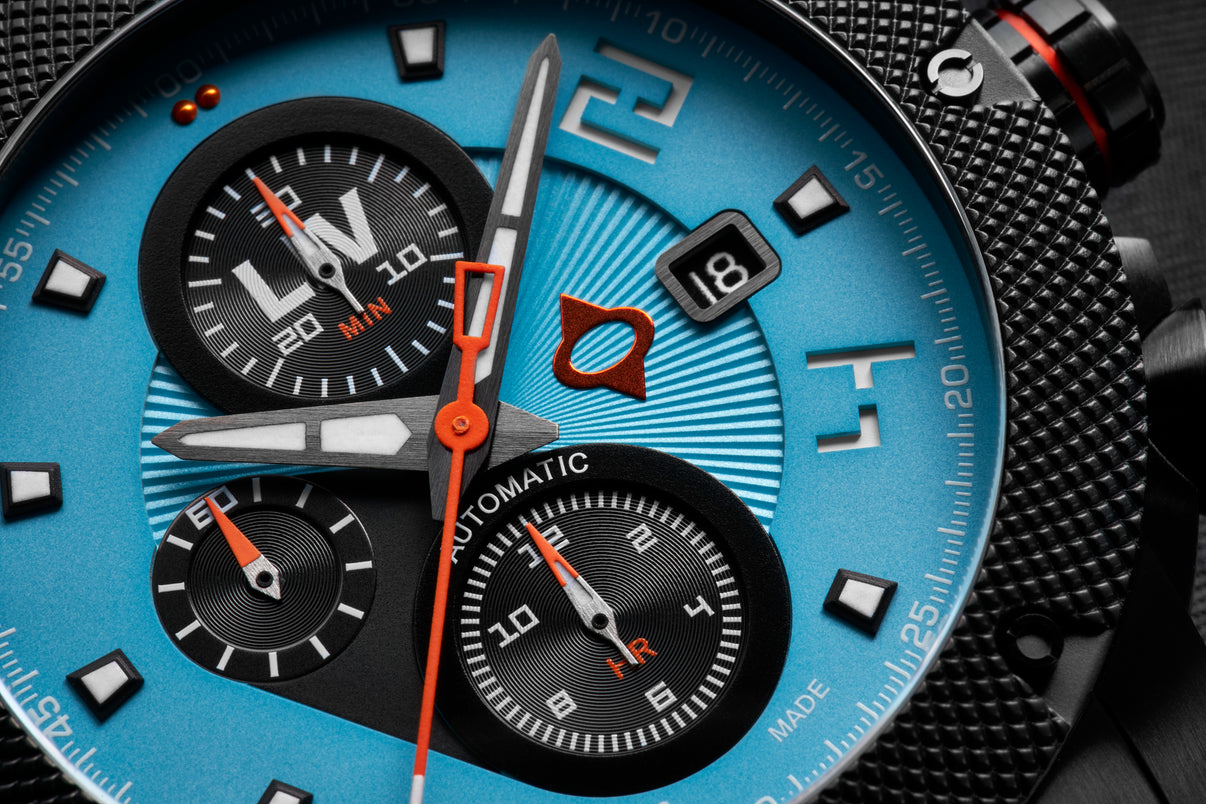 Shop Ocean Blue LIV GX-AC Swiss Made Automatic Watch – LIV Swiss Watches