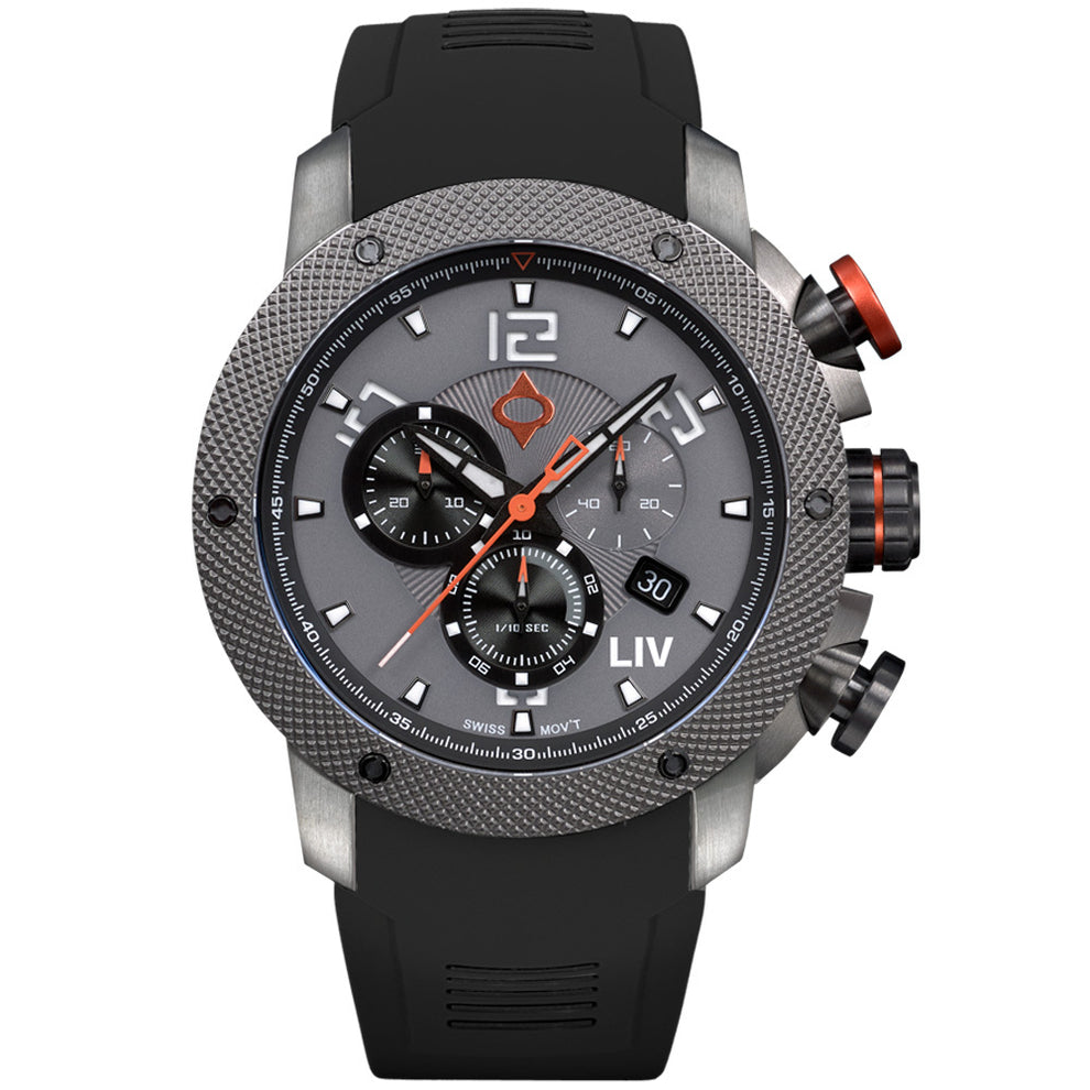 LIV Cool Gray GX1 Swiss Quartz Movement – LIV Swiss Watches