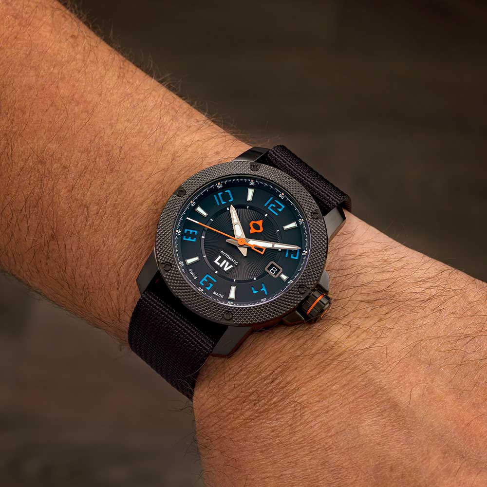 Shop LIV GX1-A Sky Blue – LIV Swiss Watches