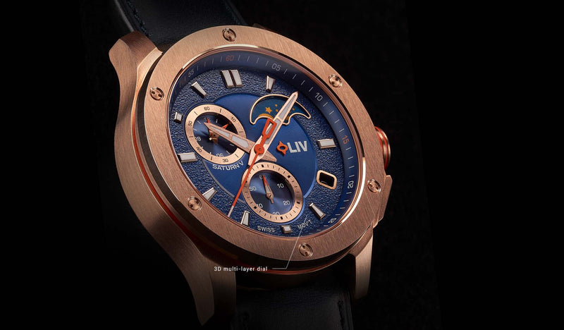 Shop Saturn V Moon Lander Chronograph – LIV Swiss Watches