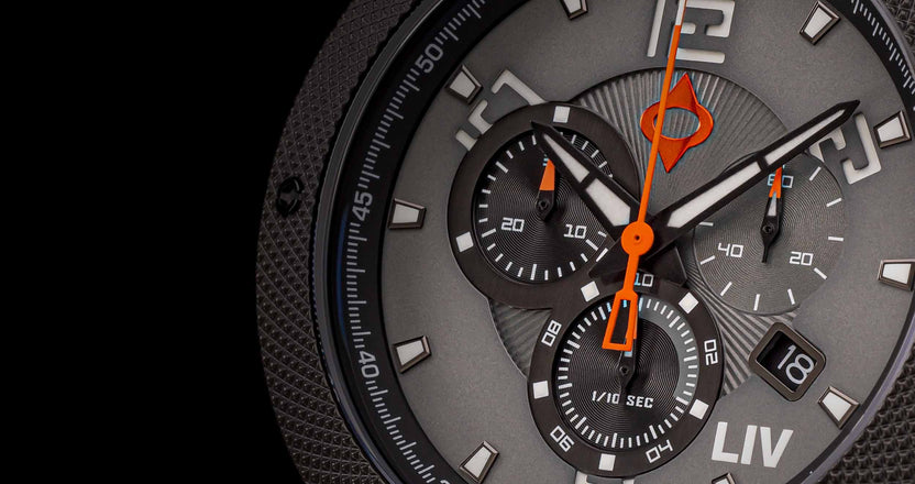 LIV Cool Gray GX1 Swiss Quartz Movement – LIV Swiss Watches