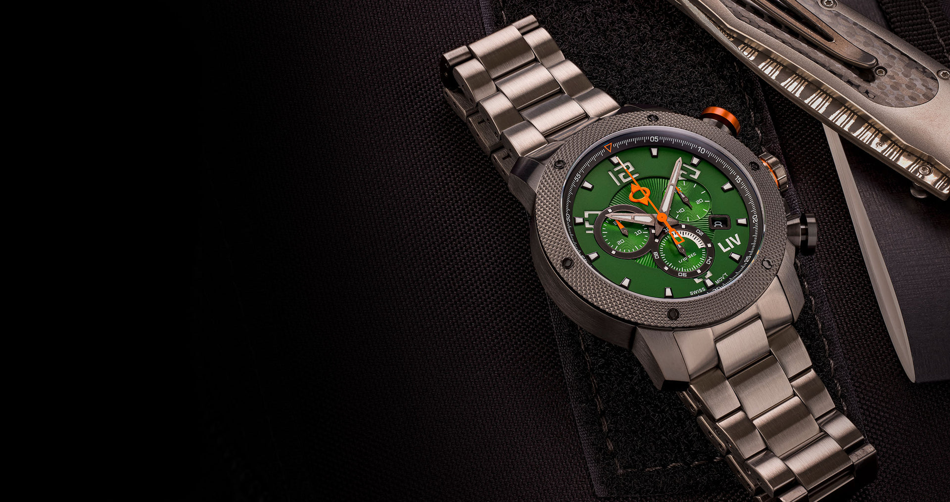 GX1 Python Green – LIV Swiss Watches