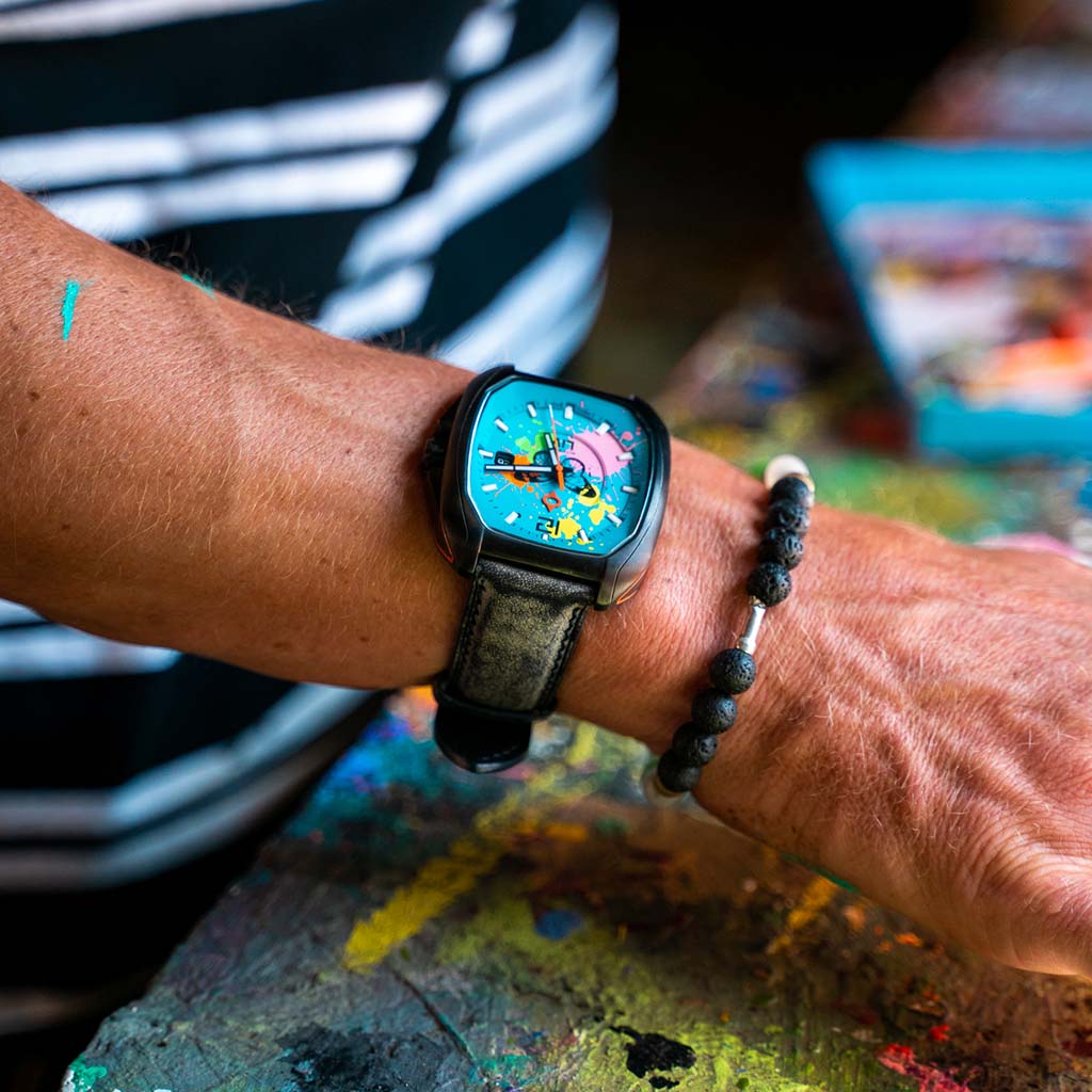 Shop The Rebel-ART by T.J. Eisenhart Swiss Made Auto Watch – LIV Swiss ...