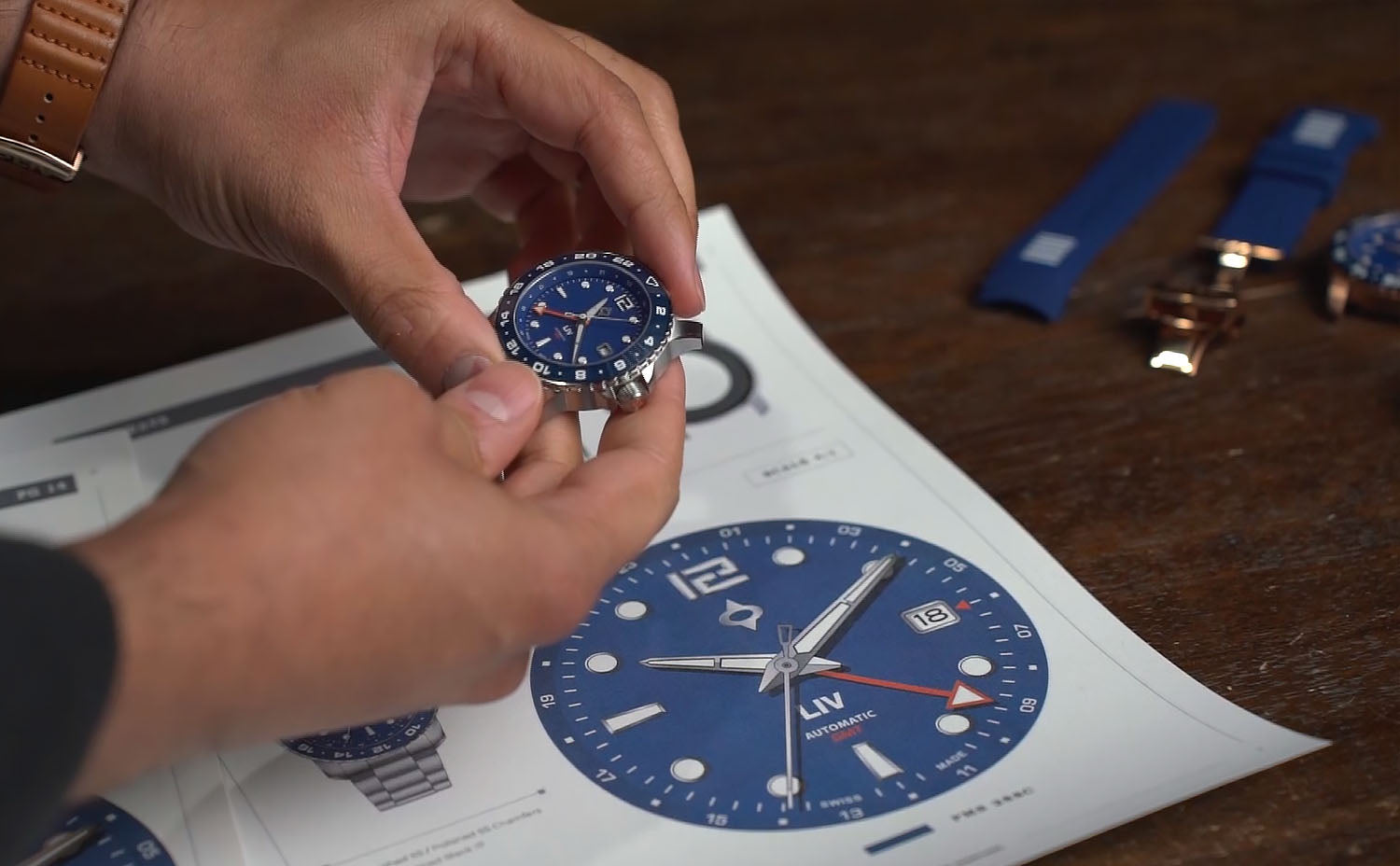 Trekker GMT Auto – LIV Swiss Watches