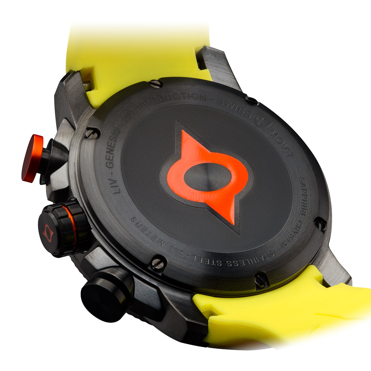 Shop Venom Yellow LIV GX1 Swiss Quartz Watch – LIV Swiss Watches