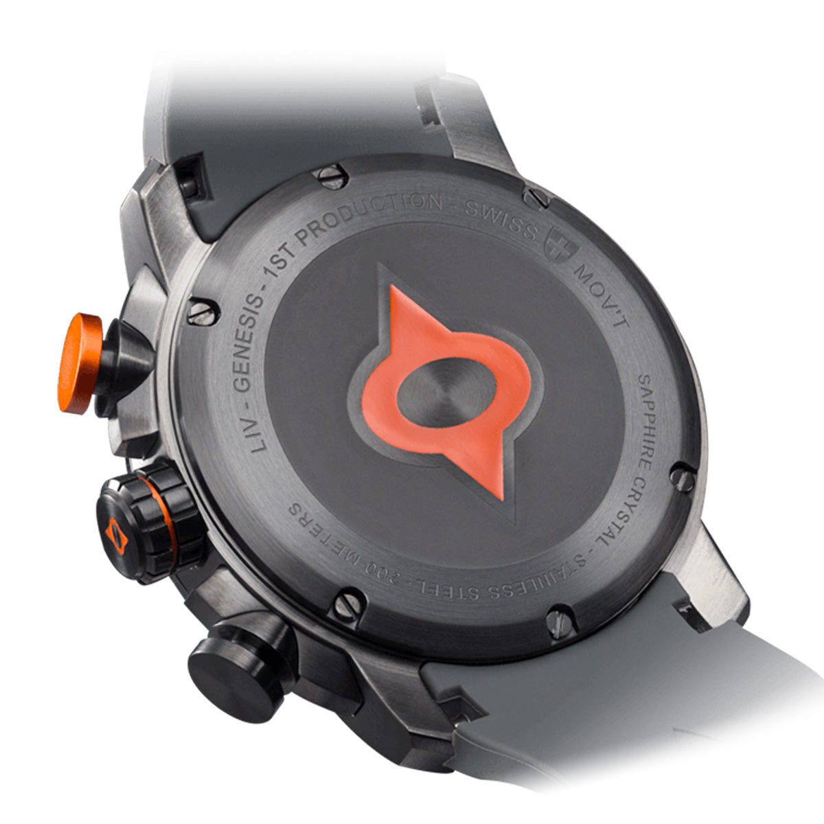 LIV Cool Gray GX1 Swiss Chronograph – LIV Swiss Watches