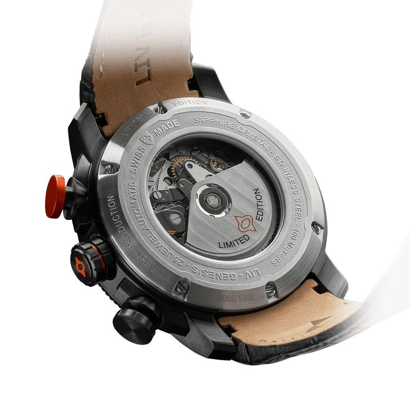 Shop Signature Orange GX-AC Swiss Made Automatic Watch – LIV Swiss Watches