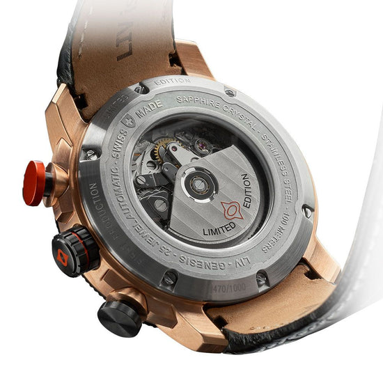 Shop Black Rose GX-AC Swiss Made Automatic Watch – LIV Swiss Watches