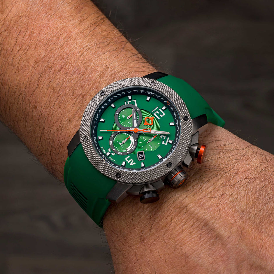 Shop Swiss-Made GX1 Quartz Chronograph – LIV Swiss Watches
